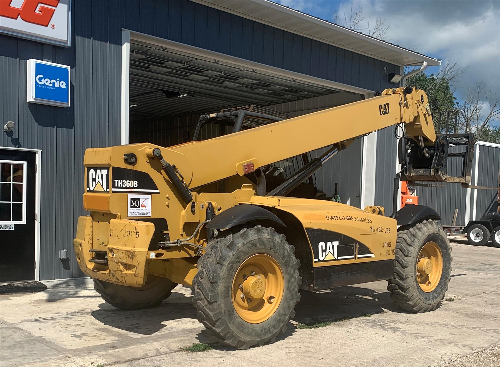 Caterpiller TH360B Telehandler for Sale | MJ Equipment