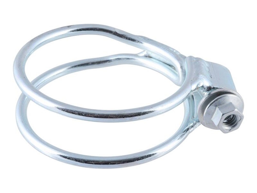 CLAMP, FLEX PIPE 3" ZINC PLATE | MJ Equipment