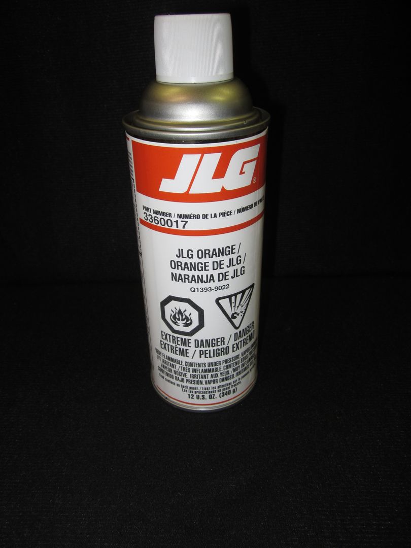 PAINT,JLG ORANGE AEROSOL (Hazardous shipping rates apply) | MJ Equipment